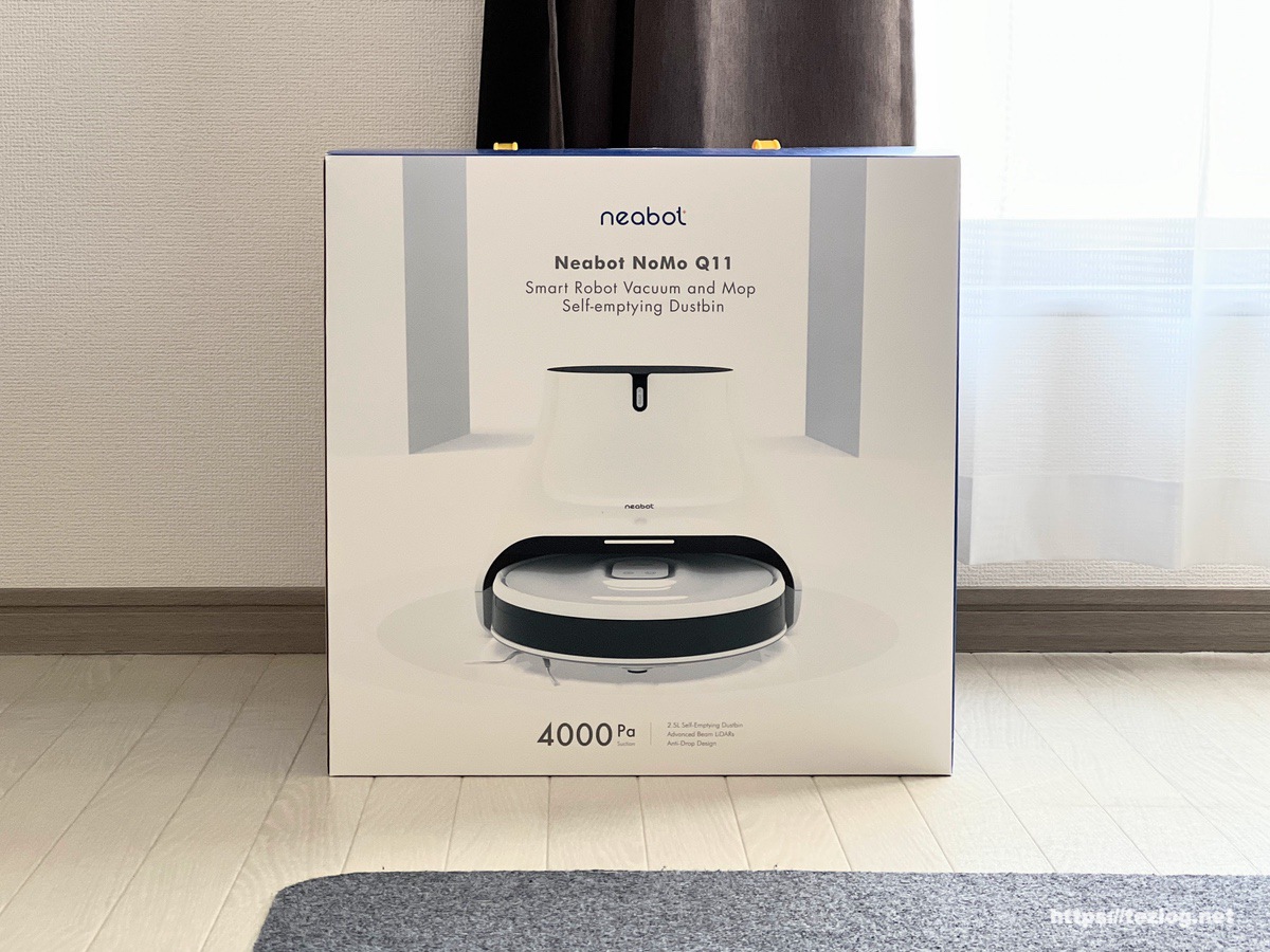 Neabot NoMo Q11 レビュー。自動ゴミ収集機と水拭き付きで高性能高コスパなロボット掃除機。1ヶ月使用した感想。 | Tezlog