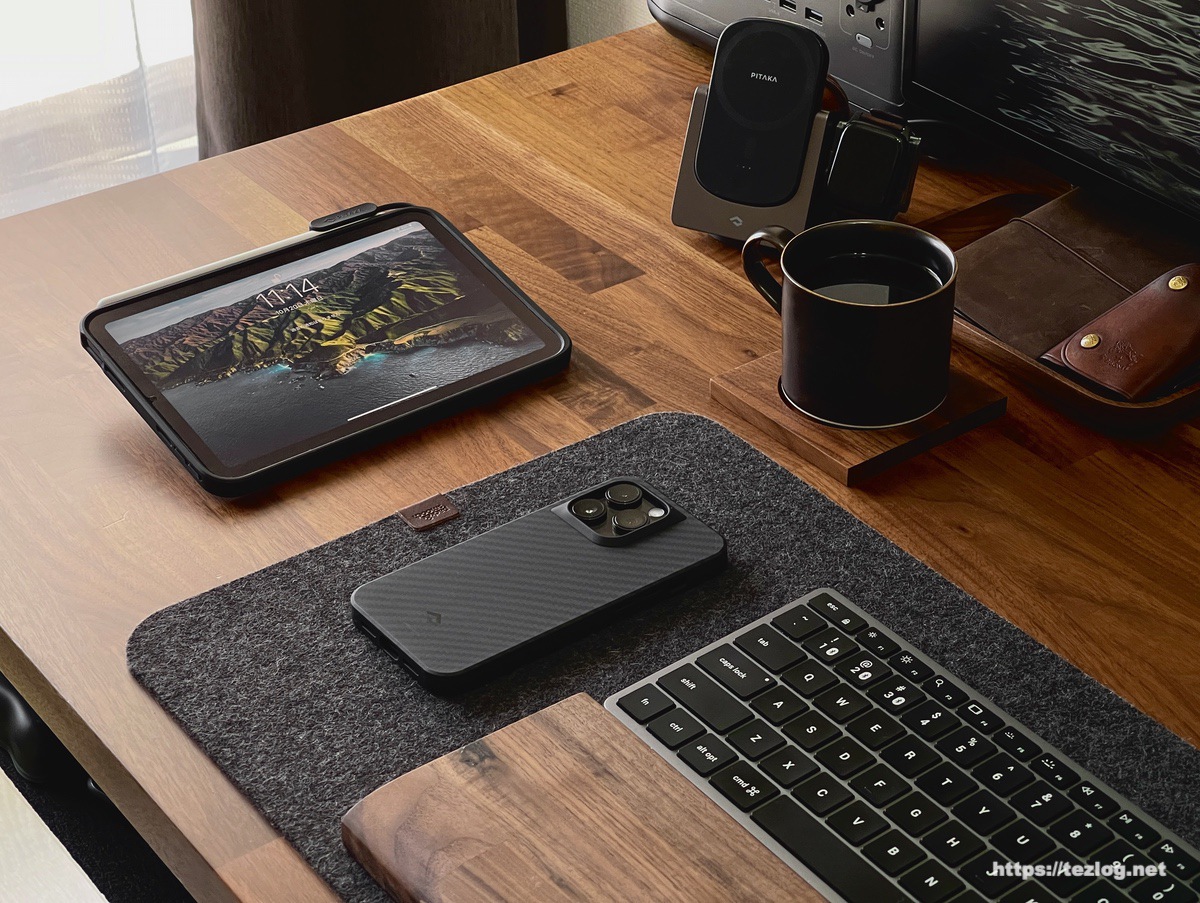 PITAKA MagEZ Case Pro 3 レビュー。Mag EZ Case 3との比較も。保護性能を強化して軽さも両立！ | Tezlog