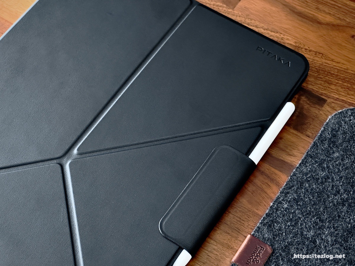 PITAKA MagEZ Folio 2 レビュー。iPad Proにマグネットで着脱簡単スマートカバー。折りたたみ式で縦置きにも横置きにも ...
