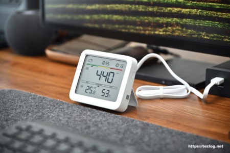 SwitchBot CO2センサー レビュー。二酸化炭素濃度も測れるスマート温湿度計。 | Tezlog