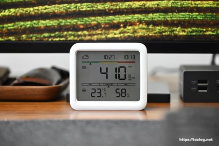 SwitchBot CO2センサー レビュー。二酸化炭素濃度も測れるスマート温湿度計。 | Tezlog