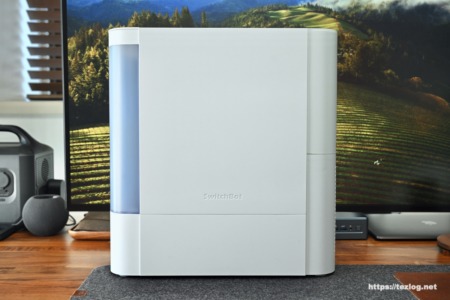 SwitchBot 温湿度計 Pro レビュー。部屋と屋外2箇所の温湿度を表示。他機器との連携や自動化にも。 | Tezlog